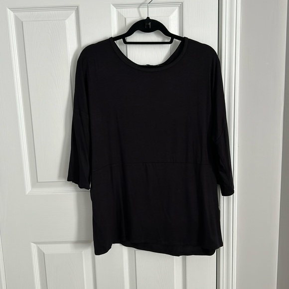 Strazzi | Tops | 34 Length Black Layering Tee | Poshmark